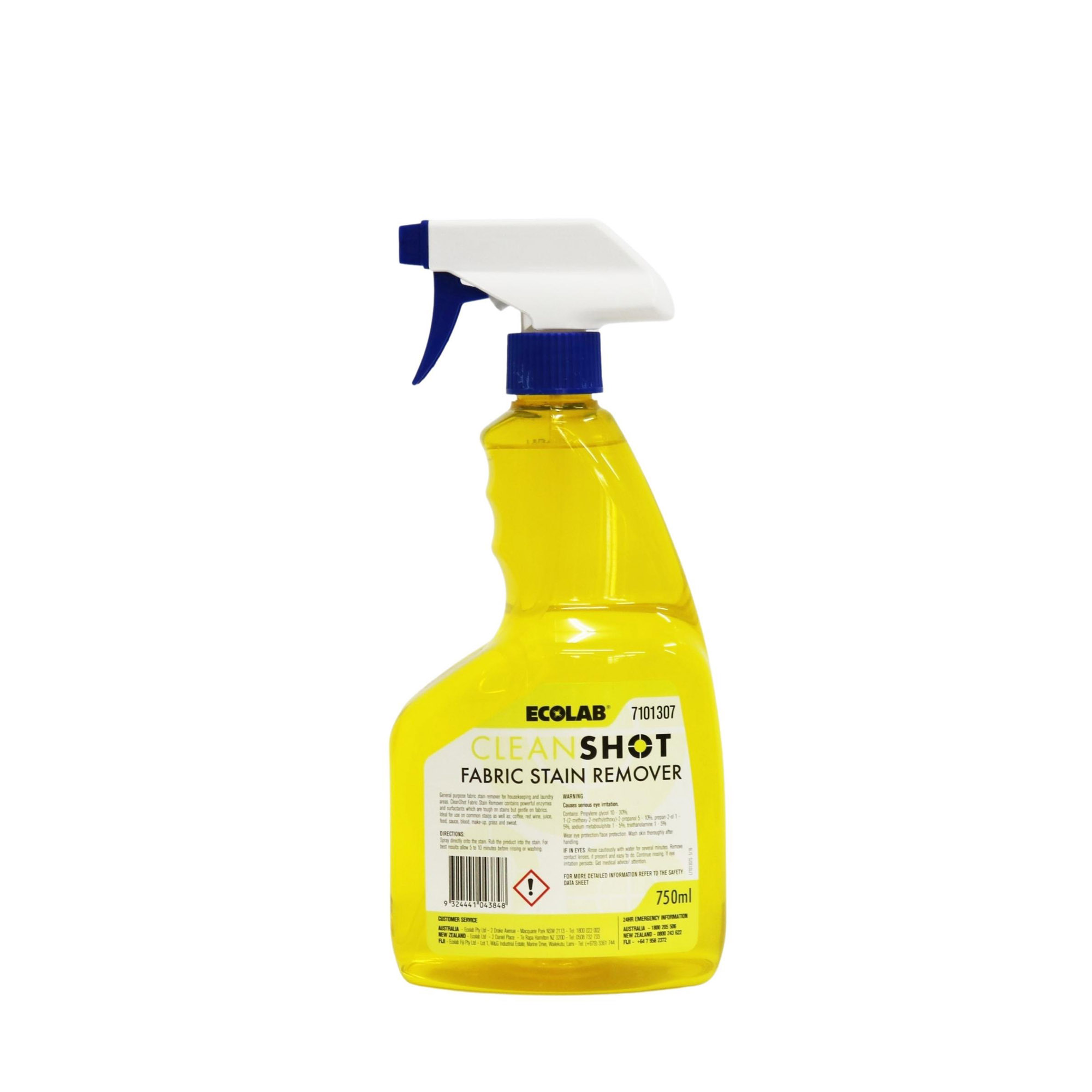 Cleanshot Fabric Stain Remover 750ml - BOS Cleaning Supplies
