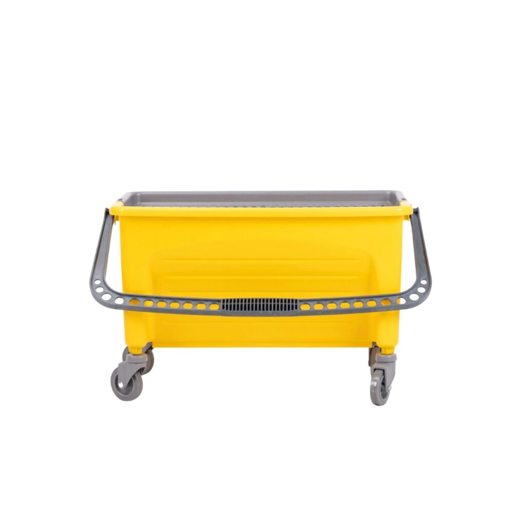 Deluxe Flat Mop Bucket With Drain - BOS Cleaning Supplies
