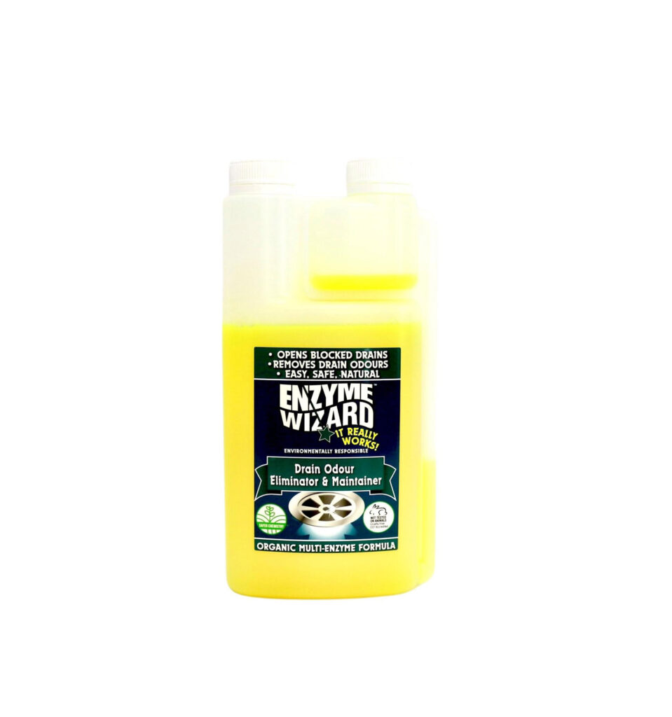 Enzyme Wizard Drain Cleaner 1L - BOS Cleaning Supplies