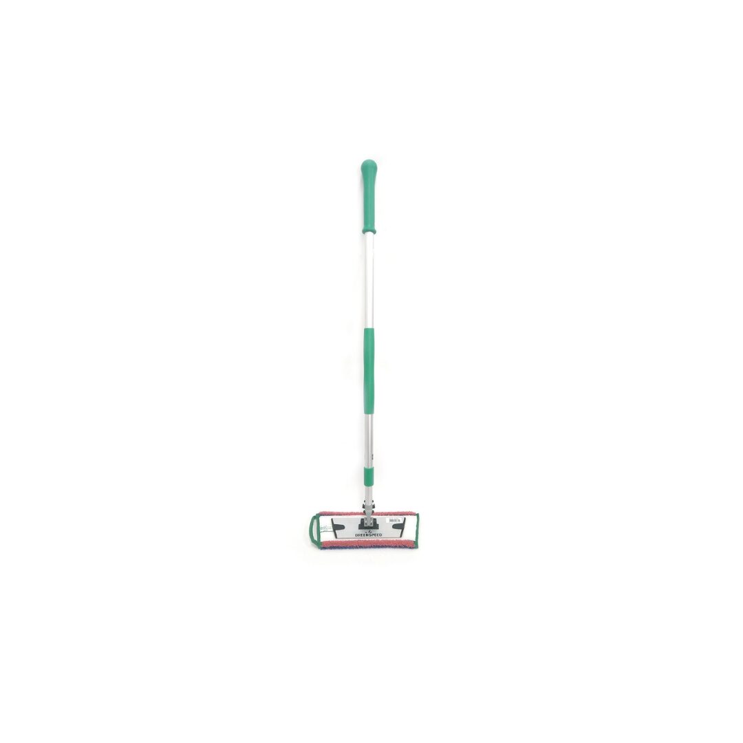 Greenspeed 30cm Flat Scrub Mop with Telescopic Handle - BOS Cleaning ...
