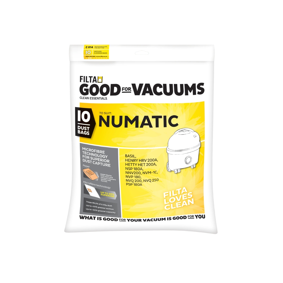 Numatic Henry Vacuum Bags Pkt 10 - BOS Cleaning Supplies