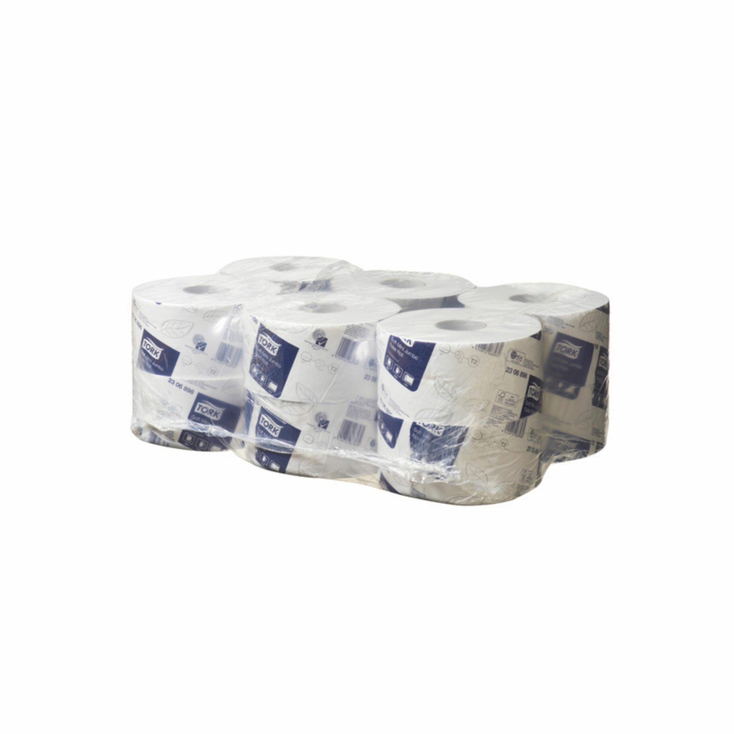 Tork Mini Jumbo Toilet Rolls 2 Ply - BOS Cleaning Supplies