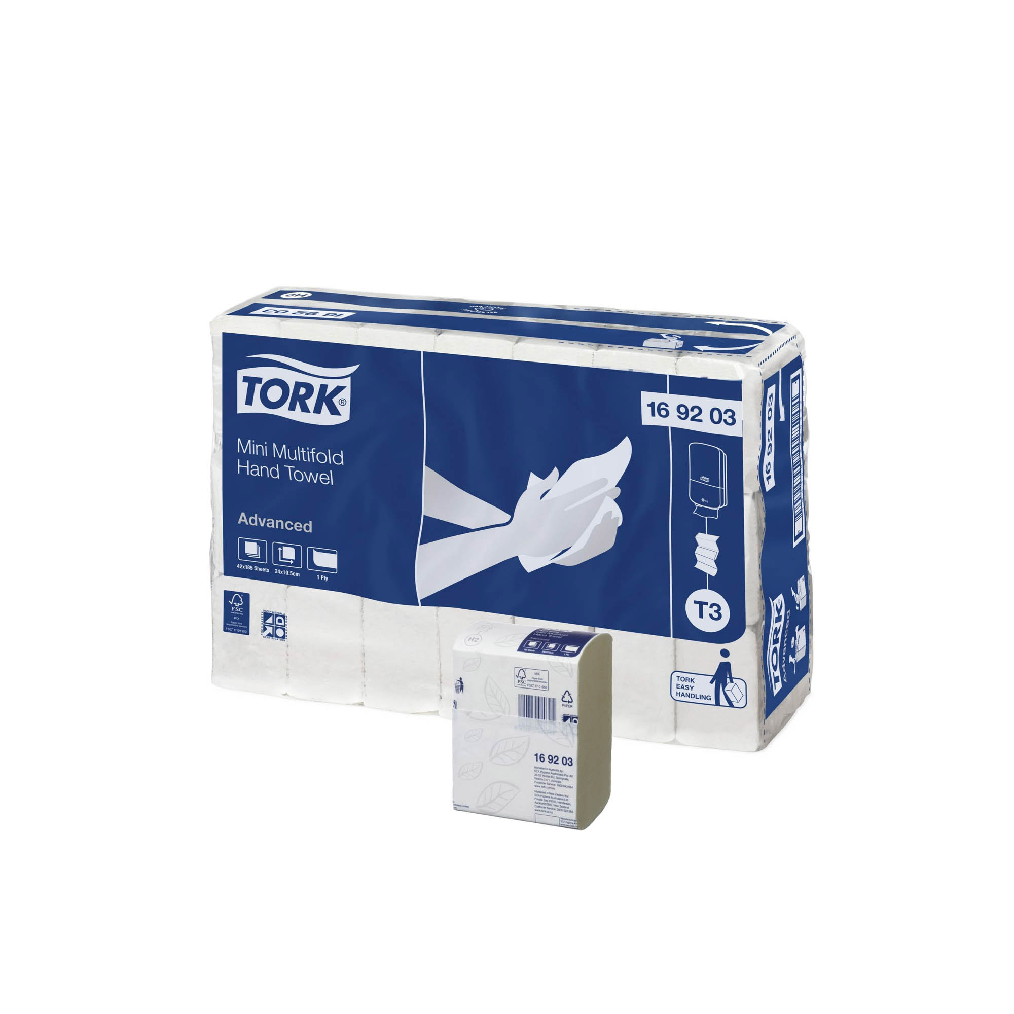 Tork Mini MultiFold Hand Towel - BOS Cleaning Supplies